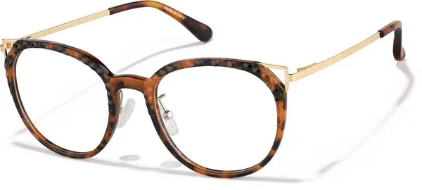 Zenni Round Full Rim Frame - Tortoiseshell