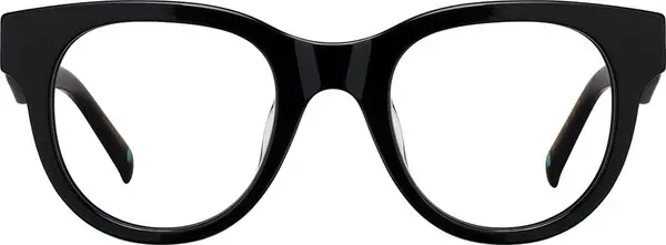 Zenni Retro Round Eyeglasses - Black