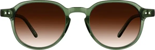 Zenni Vintage Geometric Full Rim Eyeglasses - Pine