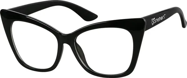 Zenni Cat-eye Full Rim Frame Glasses - Black