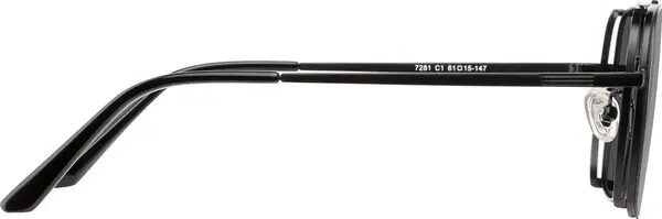 Zenni Cat-eye Full Rim Sunglasses - Black