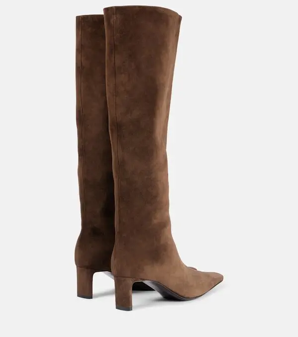 Khaite Ona 55 Suede Knee-high Boots