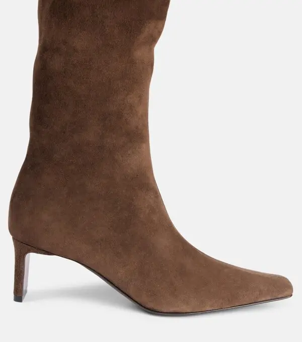 Khaite Ona 55 Suede Knee-high Boots