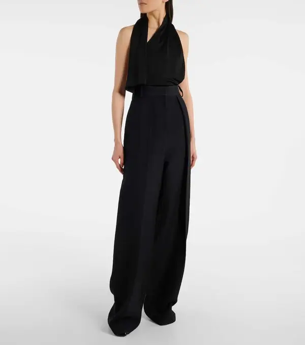 Khaite Loza Draped Top