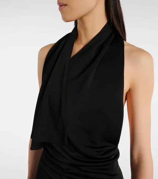 Khaite Loza Draped Top