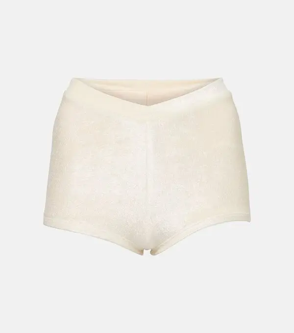 Jade Swim Raya Terry Shorts - Beige