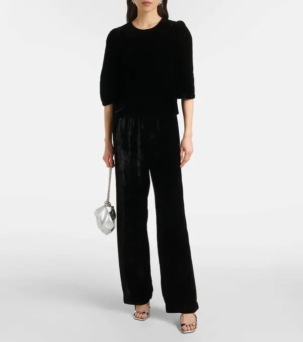 Velvet By Graham & Spencer Sorine Straight Pants - Black