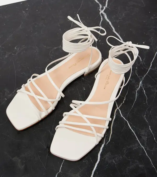 GIANVITO ROSSI Leather Sandals
