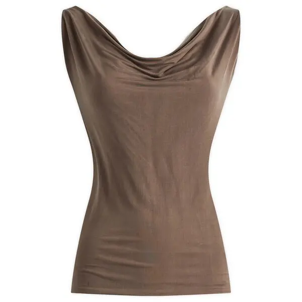 PEACHY DEN Kylie Top - Mocha