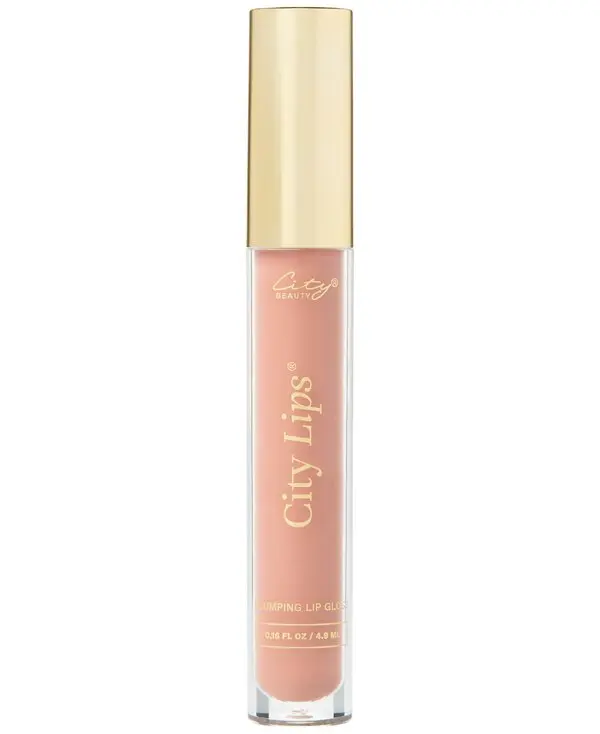 CITY BEAUTY Plumping Lip Gloss - Pink Nude