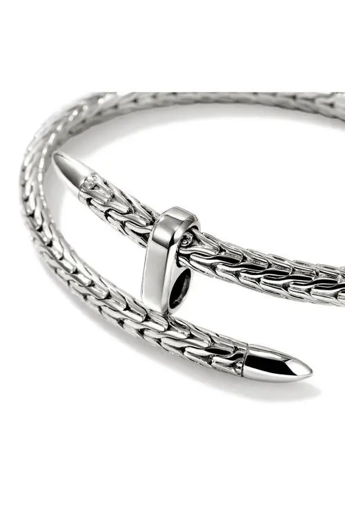 John Hardy Spear Flex Cuff - Sterling Silver