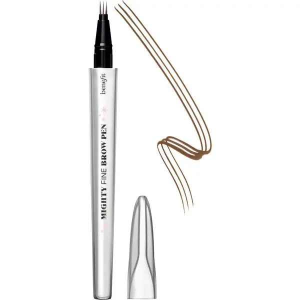 BENEFIT COSMETICS Mighty Fine Brow Pen - 3.75 Warm Medium Brown
