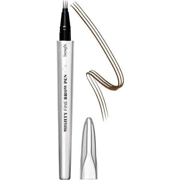 BENEFIT COSMETICS Mighty Fine Brow Pen - 4.5 Neutral Deep Brown