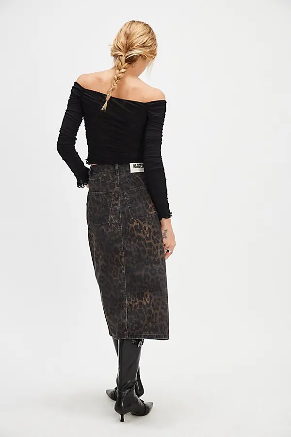 THE RAGGED PRIEST Print Skirt