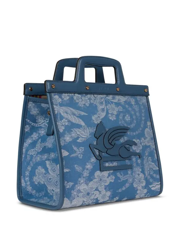Etro Love Trotter Medium Tote - Blue