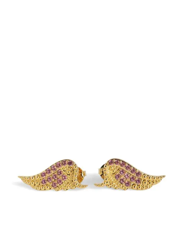 Zadig&Voltaire Rock Stud Earrings - Gold