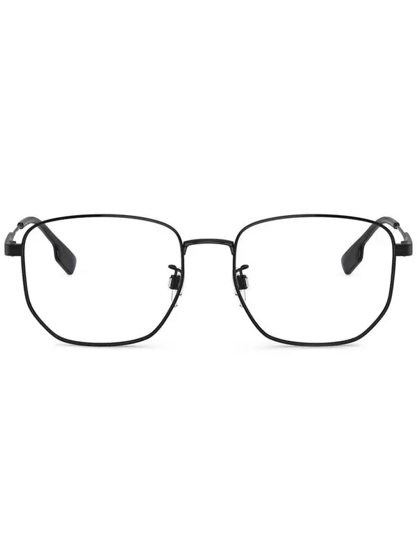 Burberry Square Frame Eyeglasses - Black