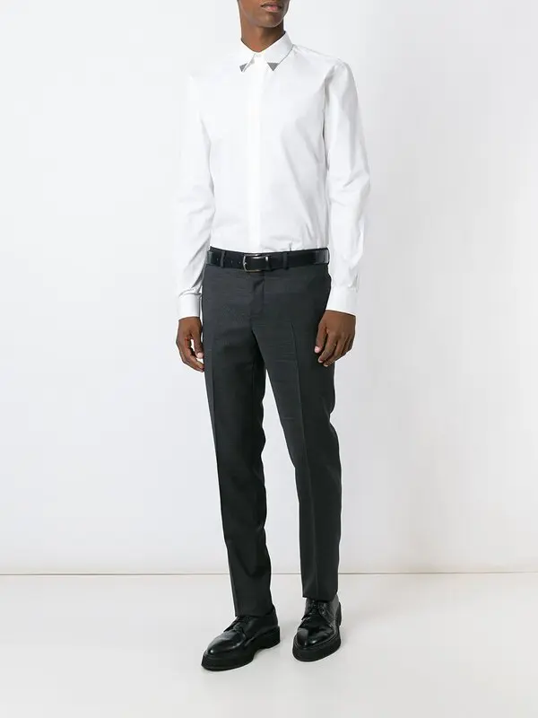 Givenchy Contrast Tip Shirt