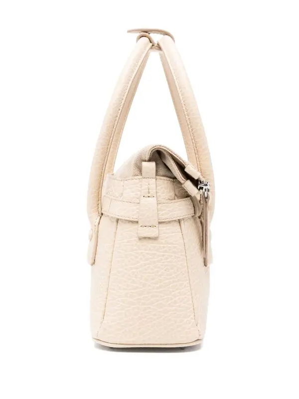 MAISON MARGIELA 5ac East West Small Tote Bag - Neutrals