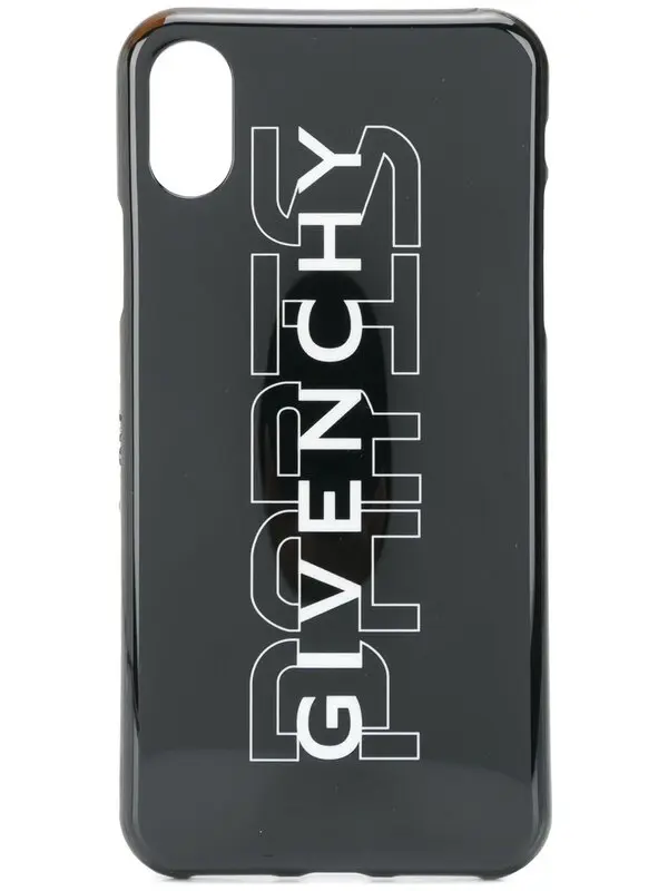 Givenchy Logo Print Iphone X/xs Case - Black