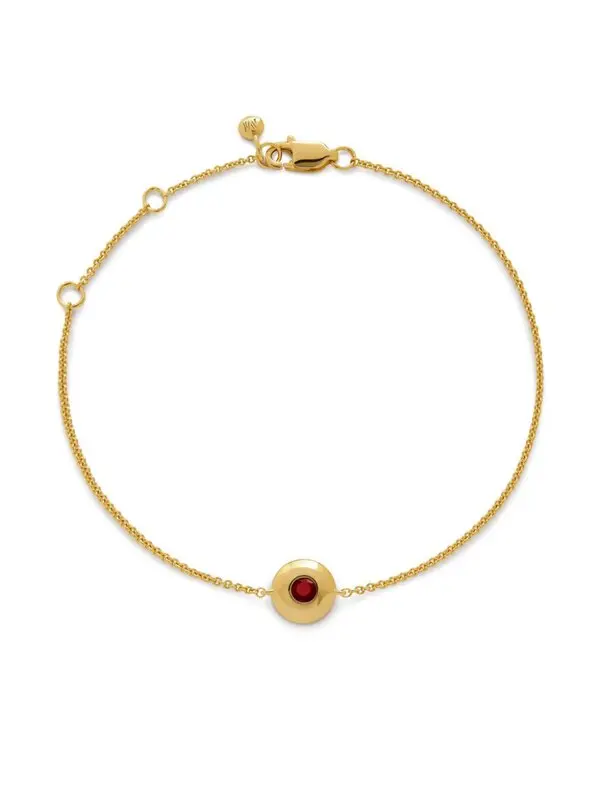 Monica Vinader January Birthstone Bracelet - Gold