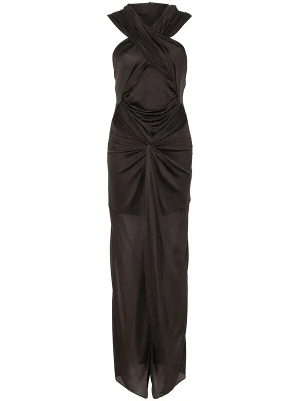 Giuseppe Di Morabito Draped Maxi Dress