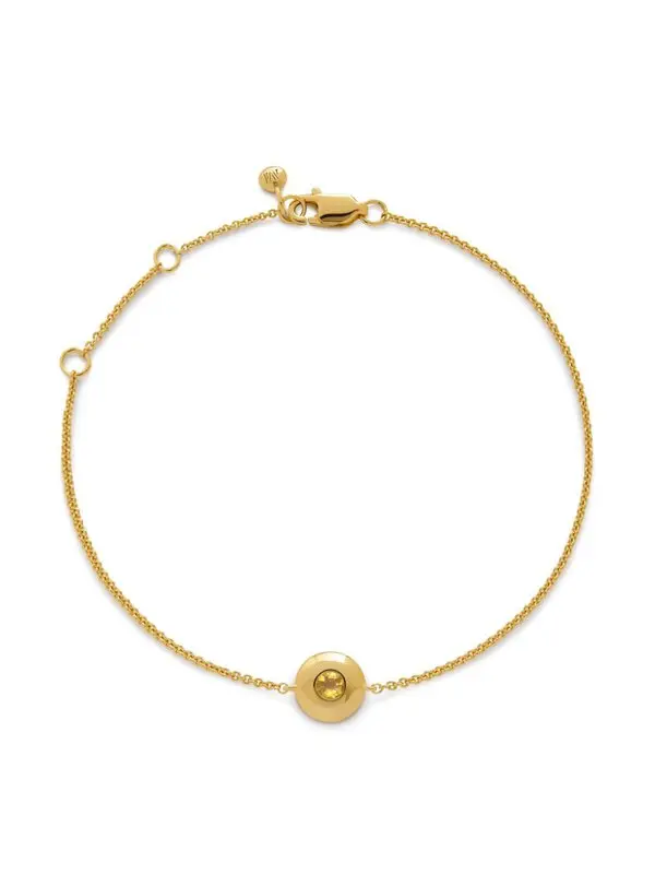 Monica Vinader 18kt Vermeil November Birthstone Bracelet - Gold