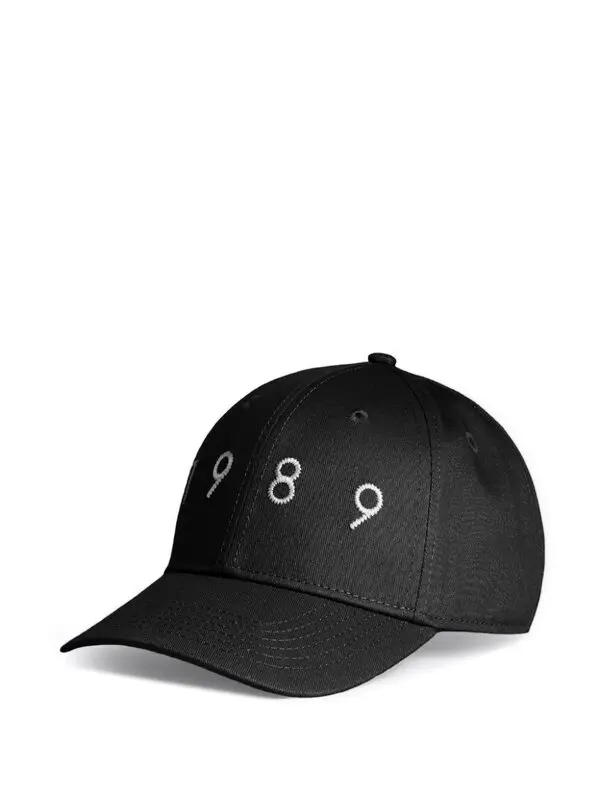1989 STUDIO Logo-embroidered Cap - Black