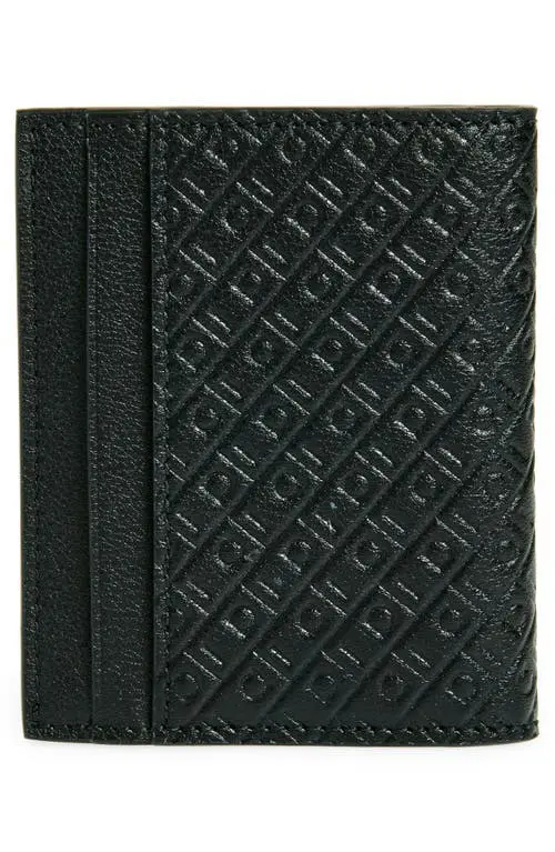 FERRAGAMO Mini Gancio Embossed Leather Bifold Wallet