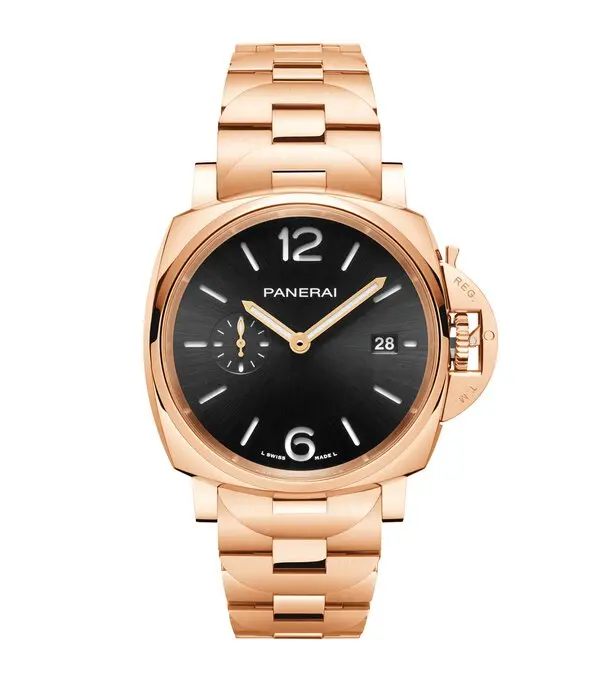 Panerai Luminor Due Tuttooro Watch - Black