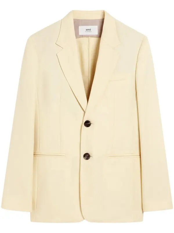 Ami Semi-lined Blazer - Neutrals