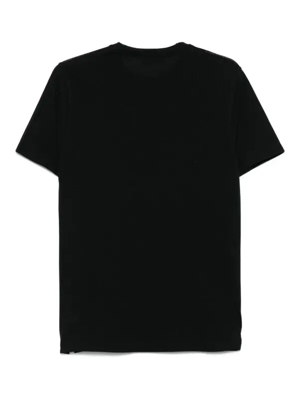 ZANONE Cotton T-shirt - Black