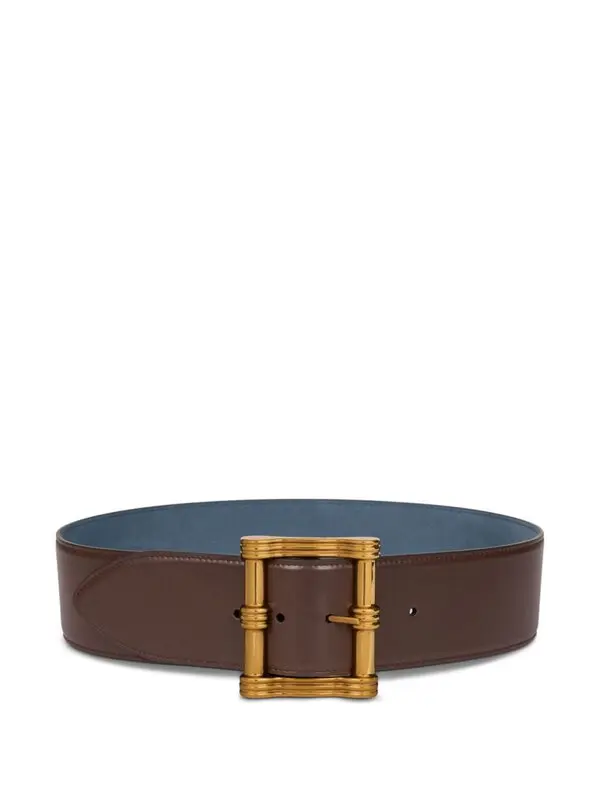 Etro Reversible Leather Belt - Brown