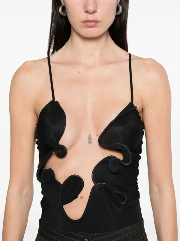 Christopher Esber Molded Venus Bodysuit - Black