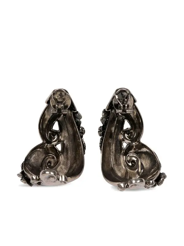 Etro Floral Clip-on Earrings
