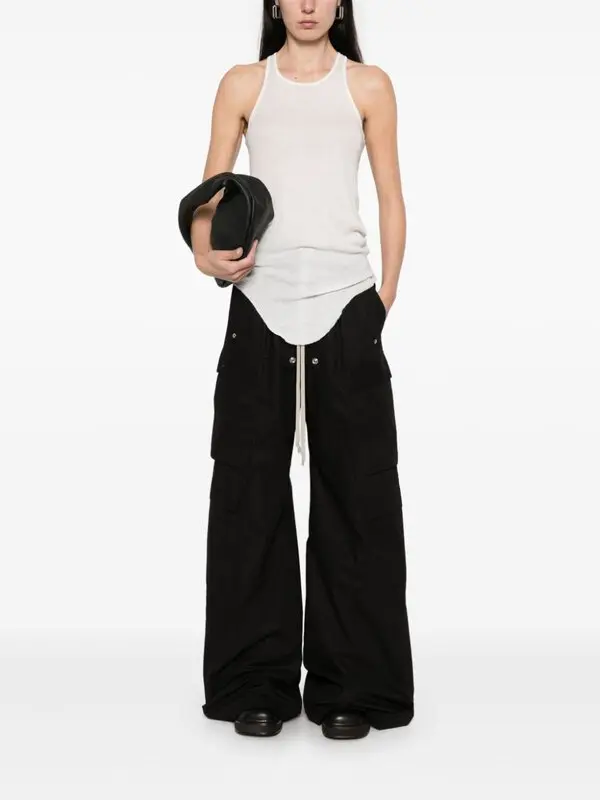 Rick Owens Fine-ribbed Tank Top