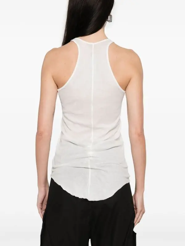 Rick Owens Fine-ribbed Tank Top