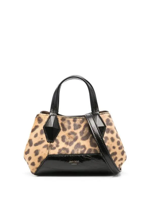 JIMMY CHOO Mini Tote Bag - Neutrals