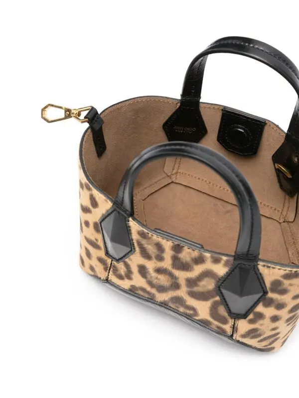 JIMMY CHOO Mini Tote Bag - Neutrals