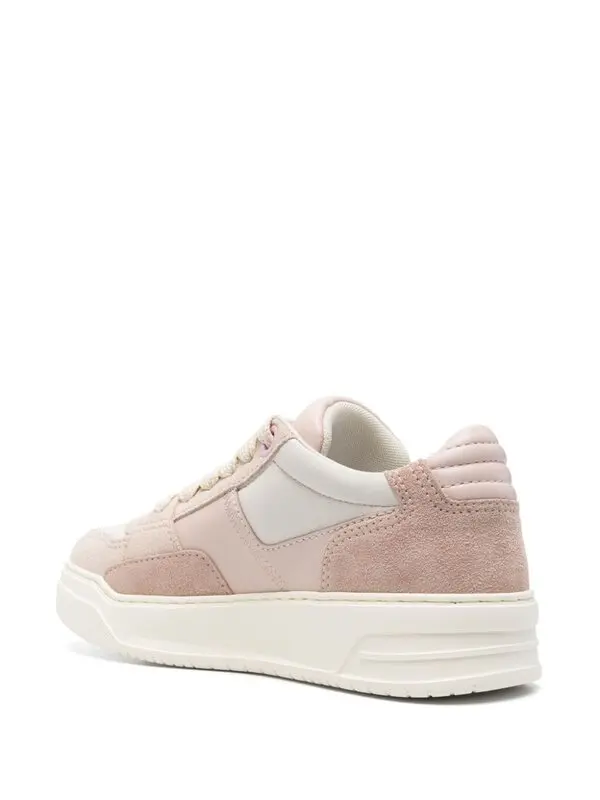 Hogan Panelled Sneakers - Pink