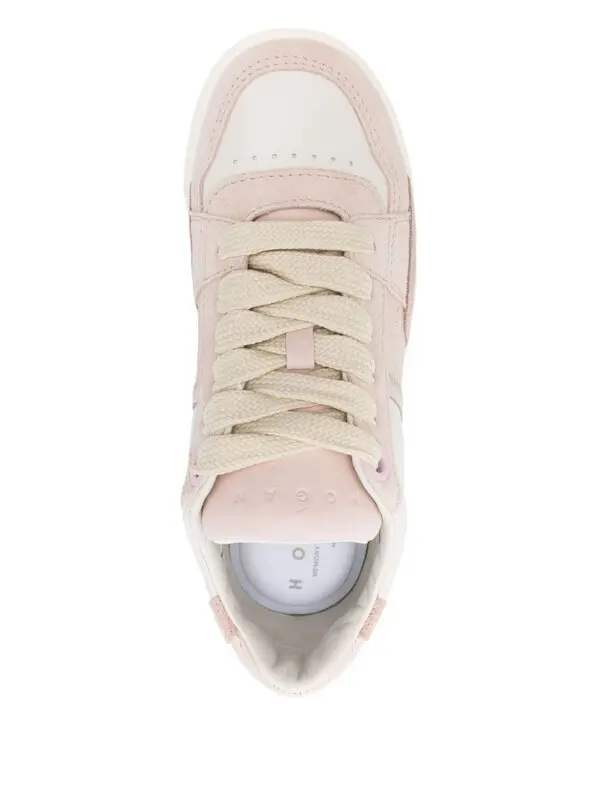 Hogan Panelled Sneakers - Pink