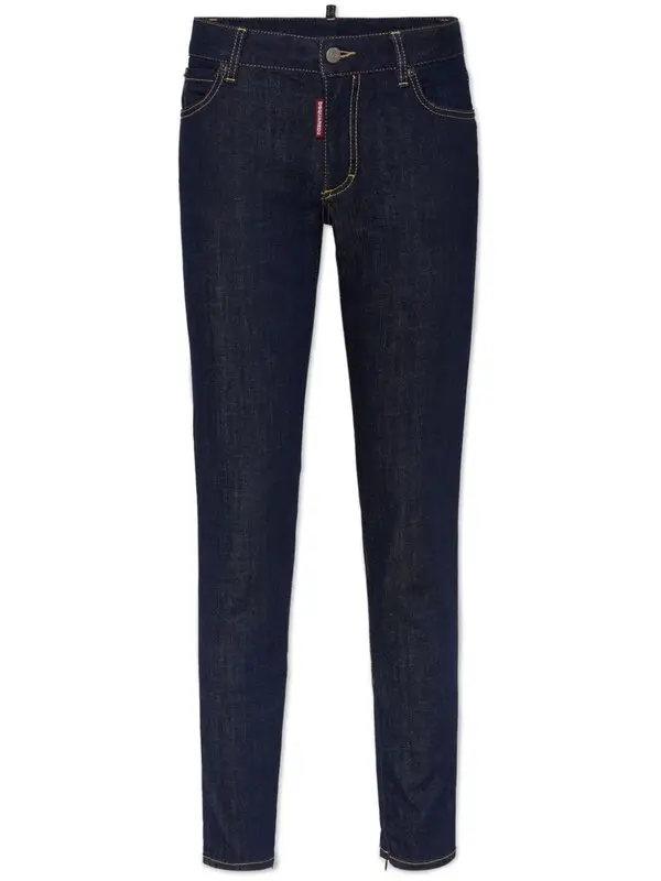 Dsquared2 Contrast-stitching Skinny Jeans