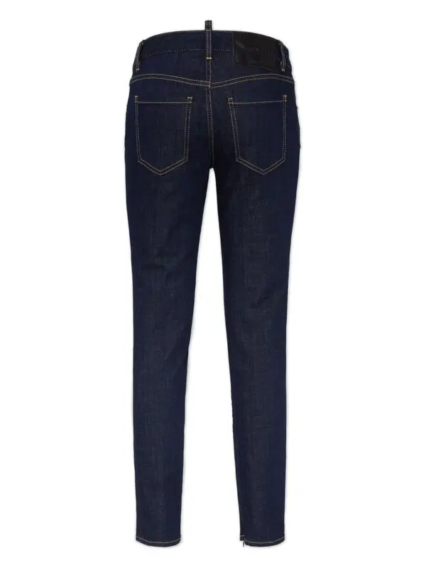 Dsquared2 Contrast-stitching Skinny Jeans