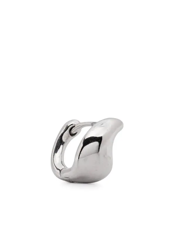 MARIA BLACK Sagene Trail Huggie Earring - Silver