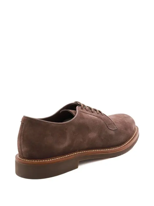 Brunello Cucinelli Suede Derby Shoes
