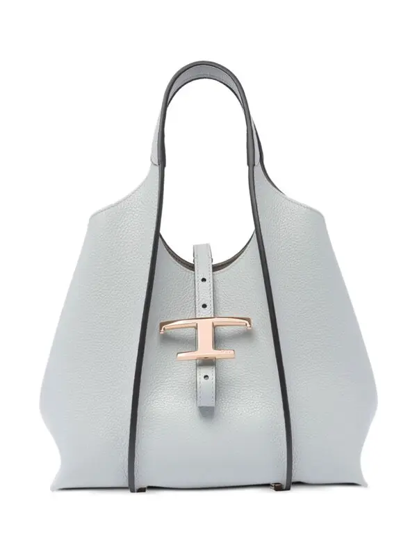 TOD'S T Timeless Mini Tote Bag - Grey