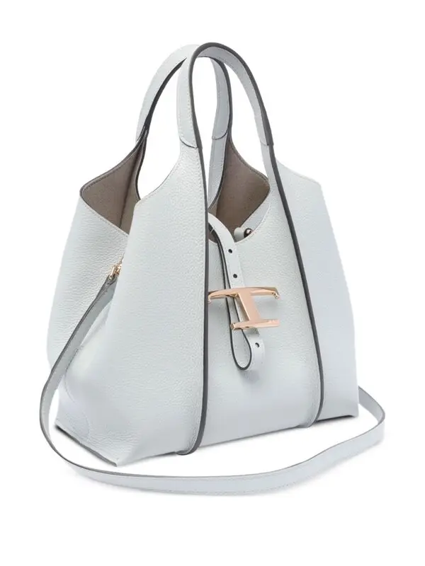TOD'S T Timeless Mini Tote Bag - Grey