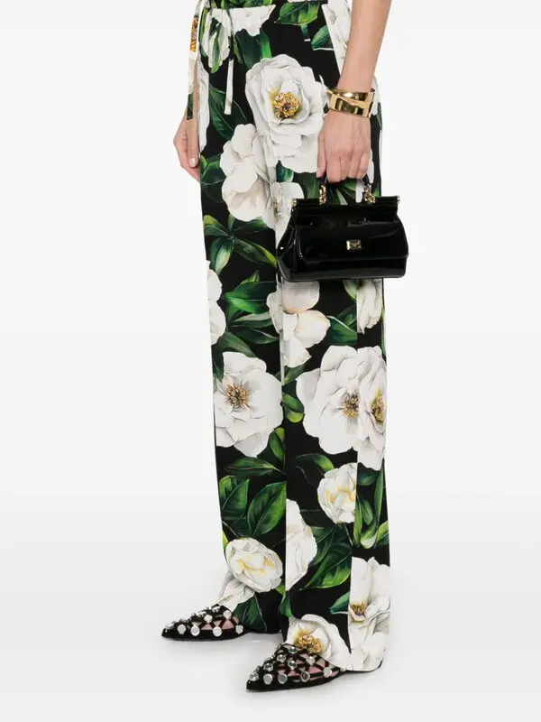 Dolce & Gabbana Mini Sicily Crossbody Bag - Black