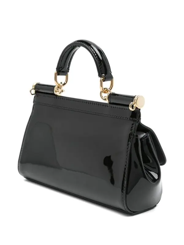 Dolce & Gabbana Mini Sicily Crossbody Bag - Black
