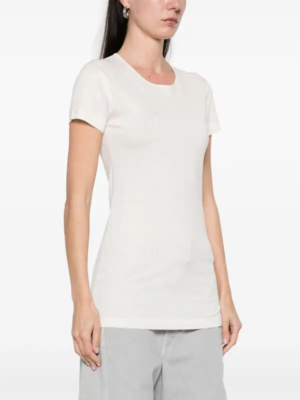 LEMAIRE Cotton T-shirt - Neutrals